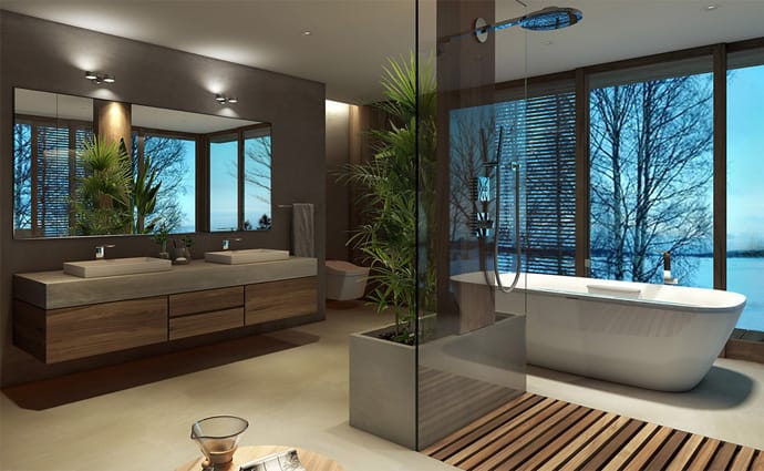 ZERO DIMENSION Bathing With The TOTO Floatation Bath – Concept Design