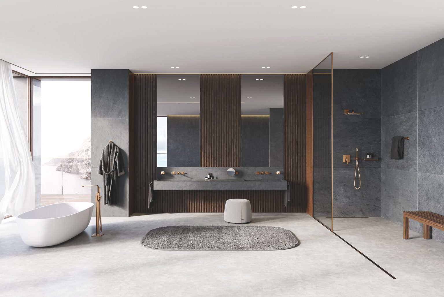 Luxury Hotel Bathroom Look - Concept Design