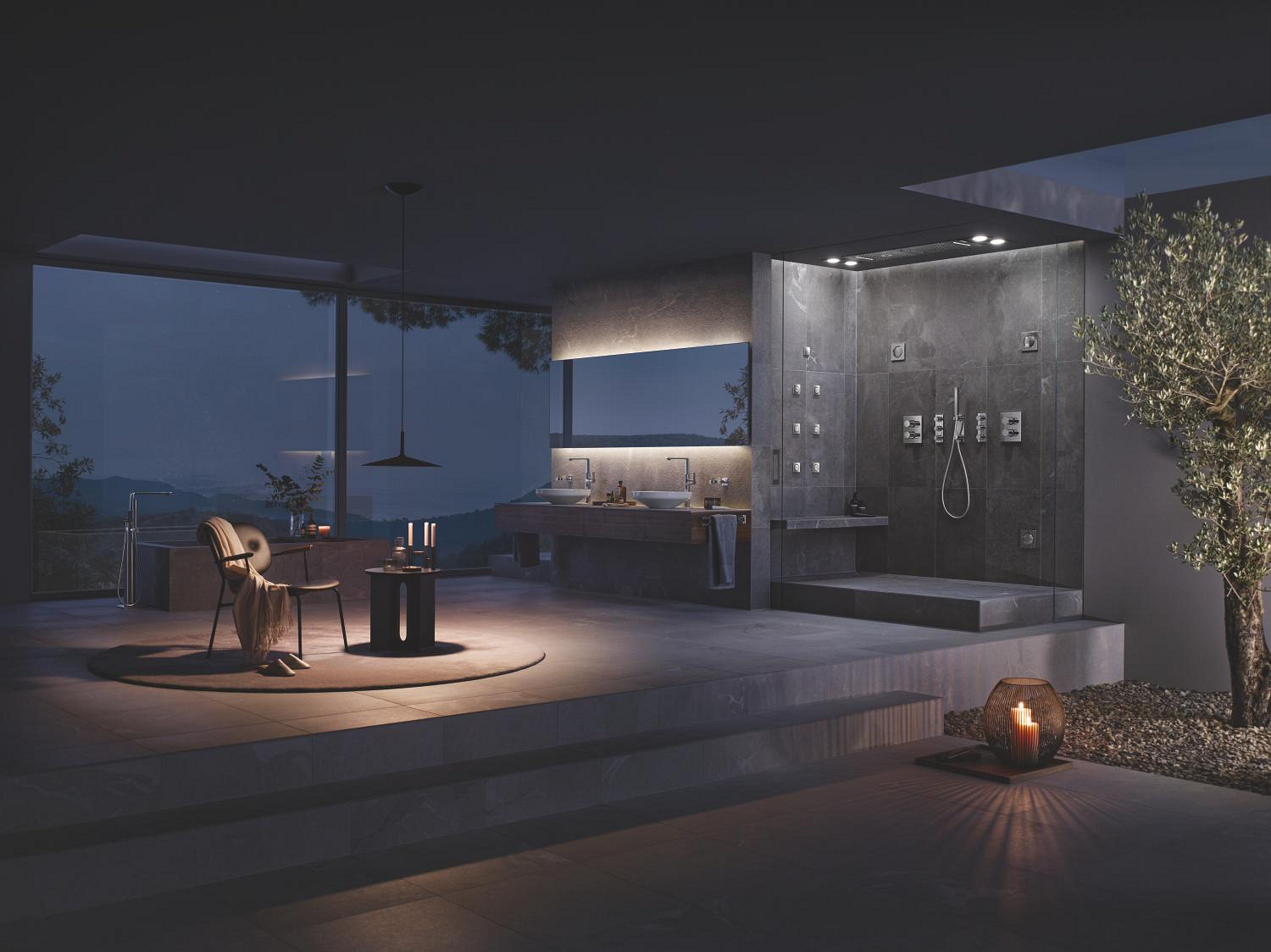 Luxury Hotel Bathroom Look - Concept Design