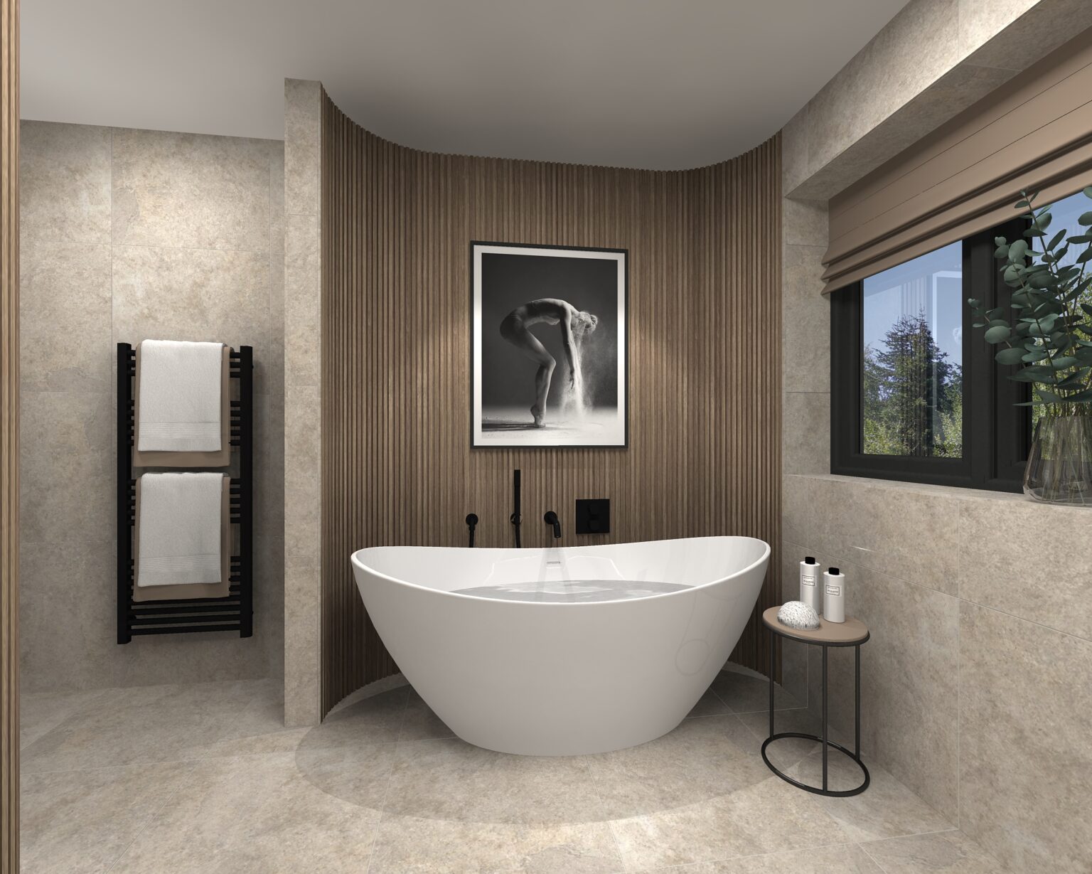 Contemporary Bathroom Design - Concept Design